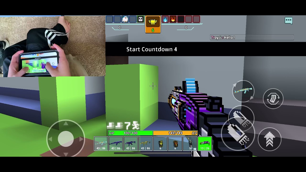 Handcam gameplay(Cops N Robbers)