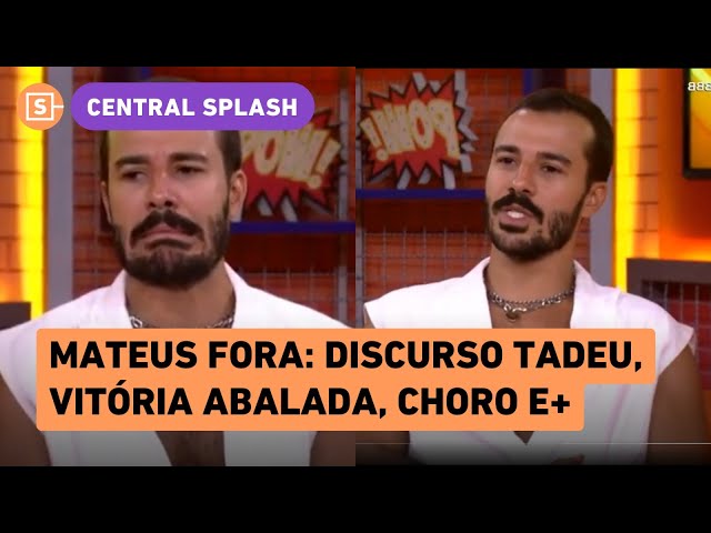 BBB 25: Adeus longo de Mateus é pedir para trocar de canal, diz Chico