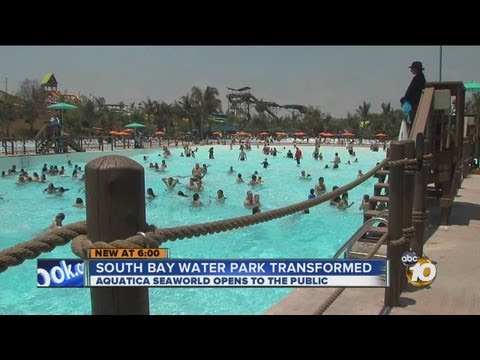 Aquatica SeaWorld Waterpark in Chula Vista opens