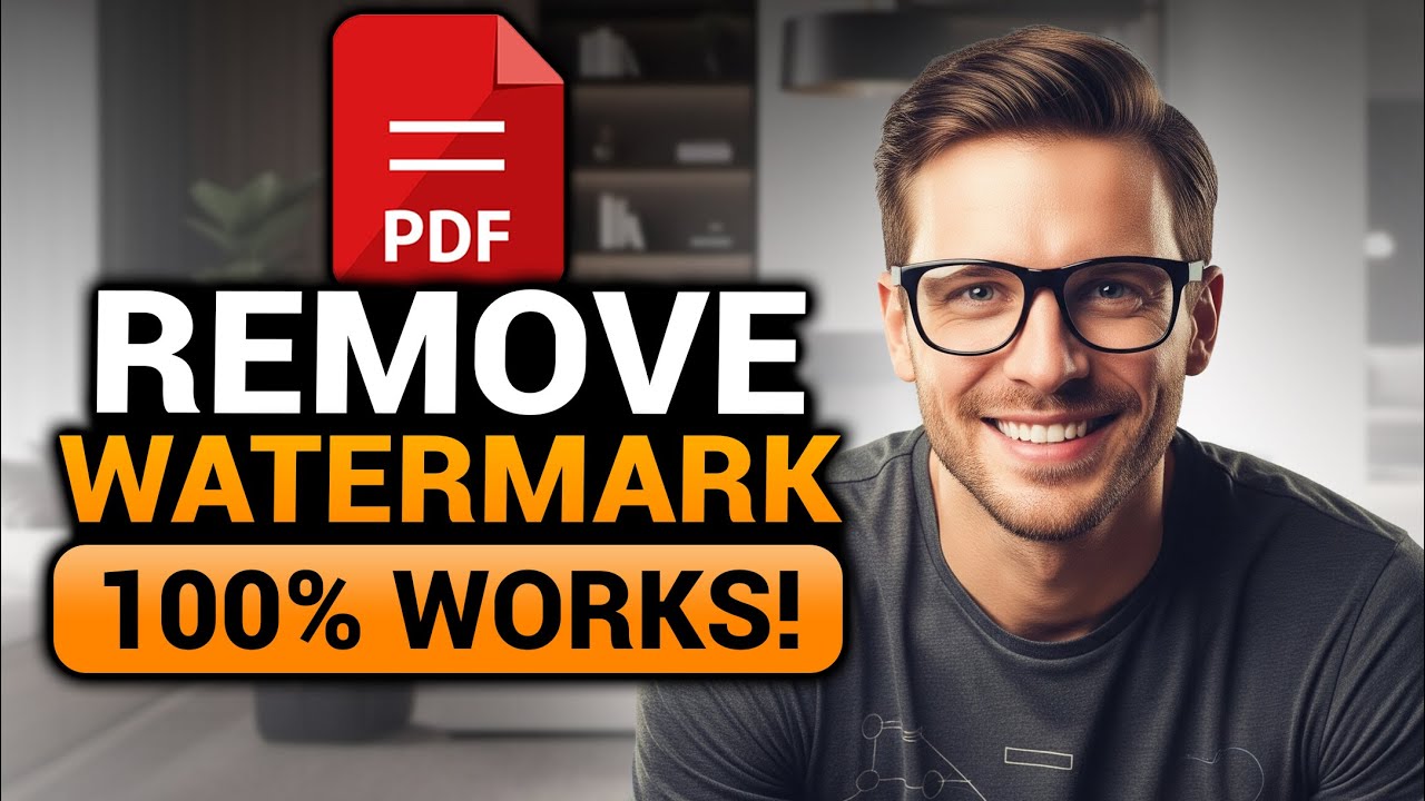 How To Remove Watermark From PDF (100% WORKS 2026) | EASY FULL GUIDE | NO Yapping, To The Point!