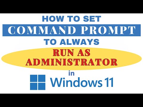 How to Set Command Prompt Run As Administrator By Default In Windows 11: Step-by-Step Guide!