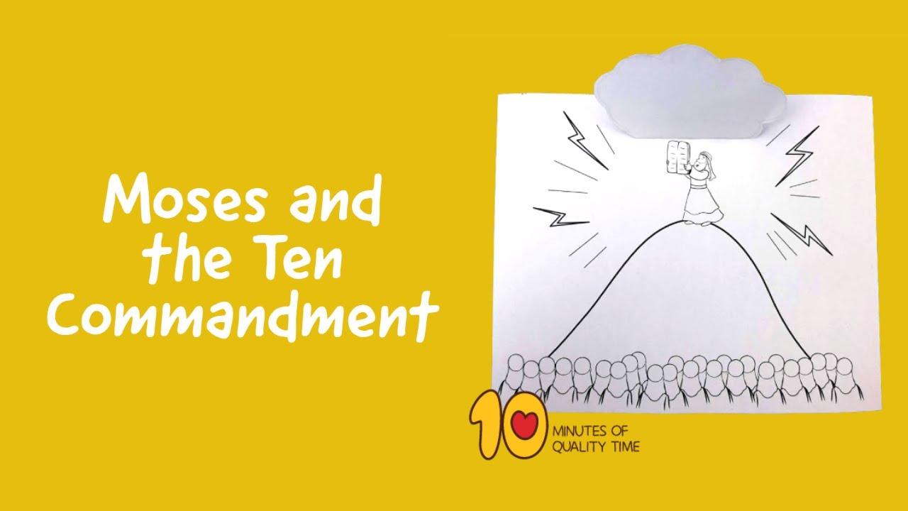 Moses and the Ten Commandment Craft