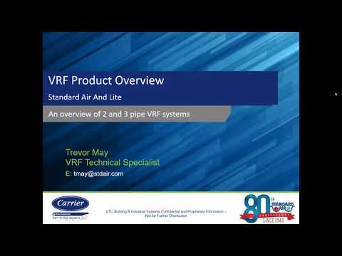 Tech Tips - Overview of Carrier vs Toshiba Carrier VRF Systems