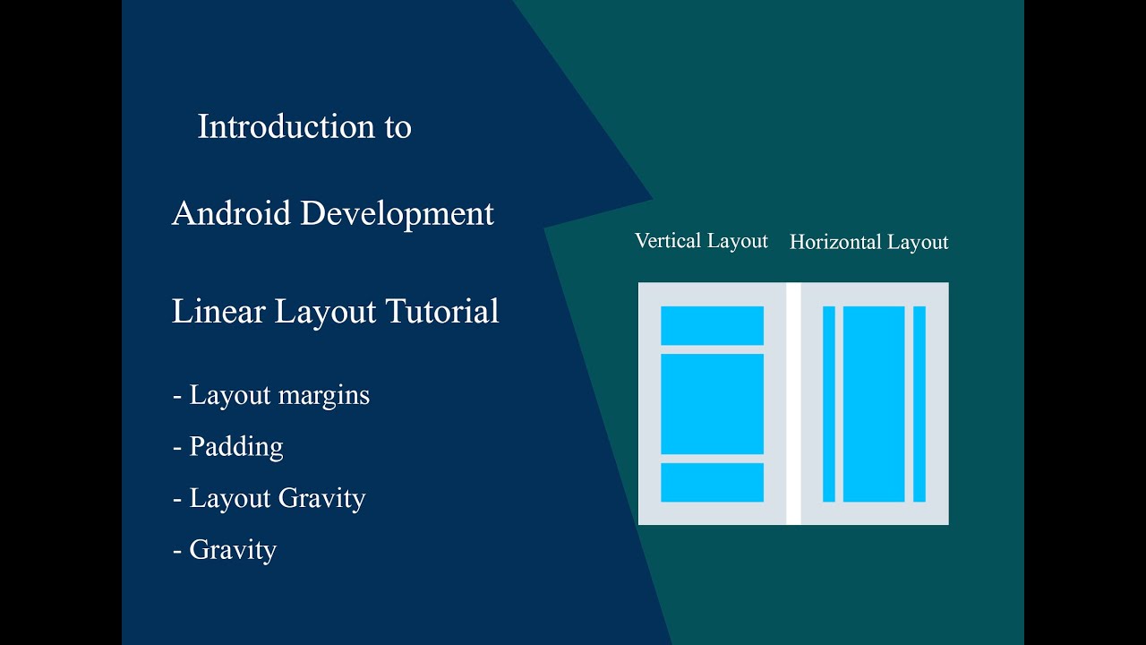 Android Development tutorial for beginners - Linear Layout