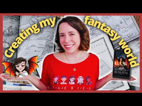 🧚♀️ How I Created the FANTASY WORLD for my YA Fantasy Book + WORLDBUILDING TIPS for Writers!