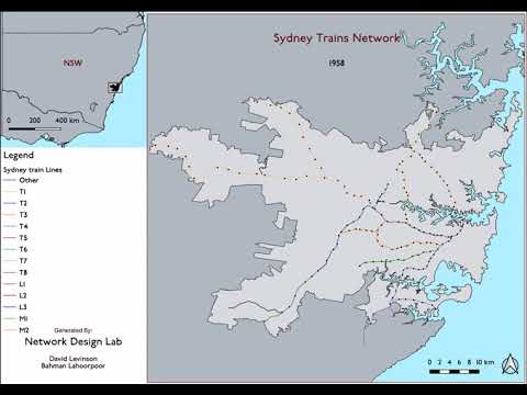 Evolution of the Sydney Trains Network – David Levinson