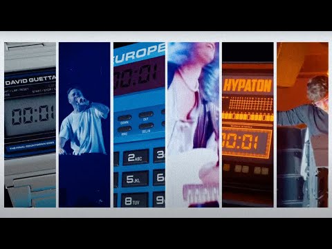 David Guetta, Hypaton & Europe - The Final Countdown 2025 (Visualizer)