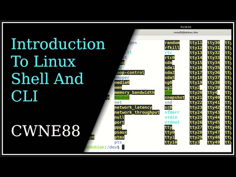 Intro to Linux shell and CLI