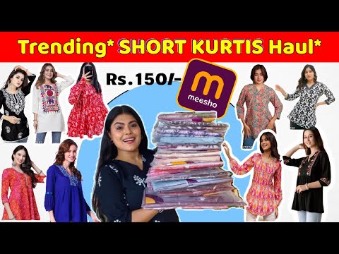 Summer 🌻✨ Special SHORT KURTIS From Meesho || Must Watch 🌻
