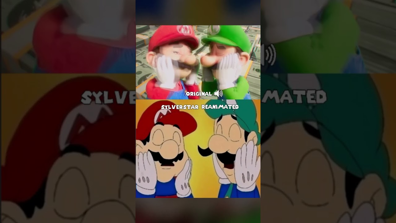 Mario Plumbing Ad vs Super Show REANIMATED #shorts #short #supermario