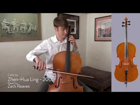 (SOLD) Zhen-Hua Ling 2005 cello / Zack Reaves / at the Metzler Violin Shop