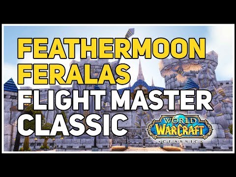 Feathermoon Feralas Flight Master WoW Classic