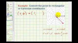 Converting polar coordinates into cartesian coordinates | Pearson+ Channels