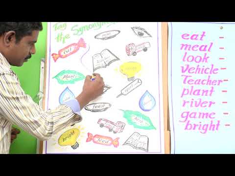 TEACHING SYNONYMS