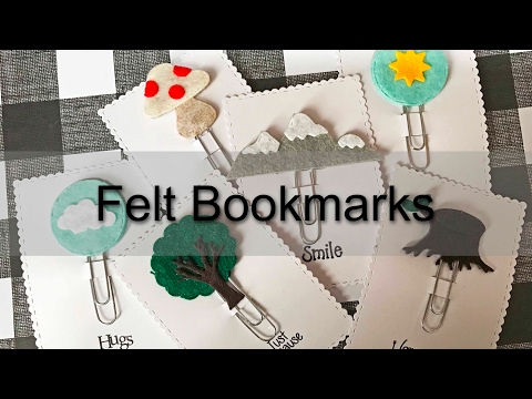 Felt Bookmarks