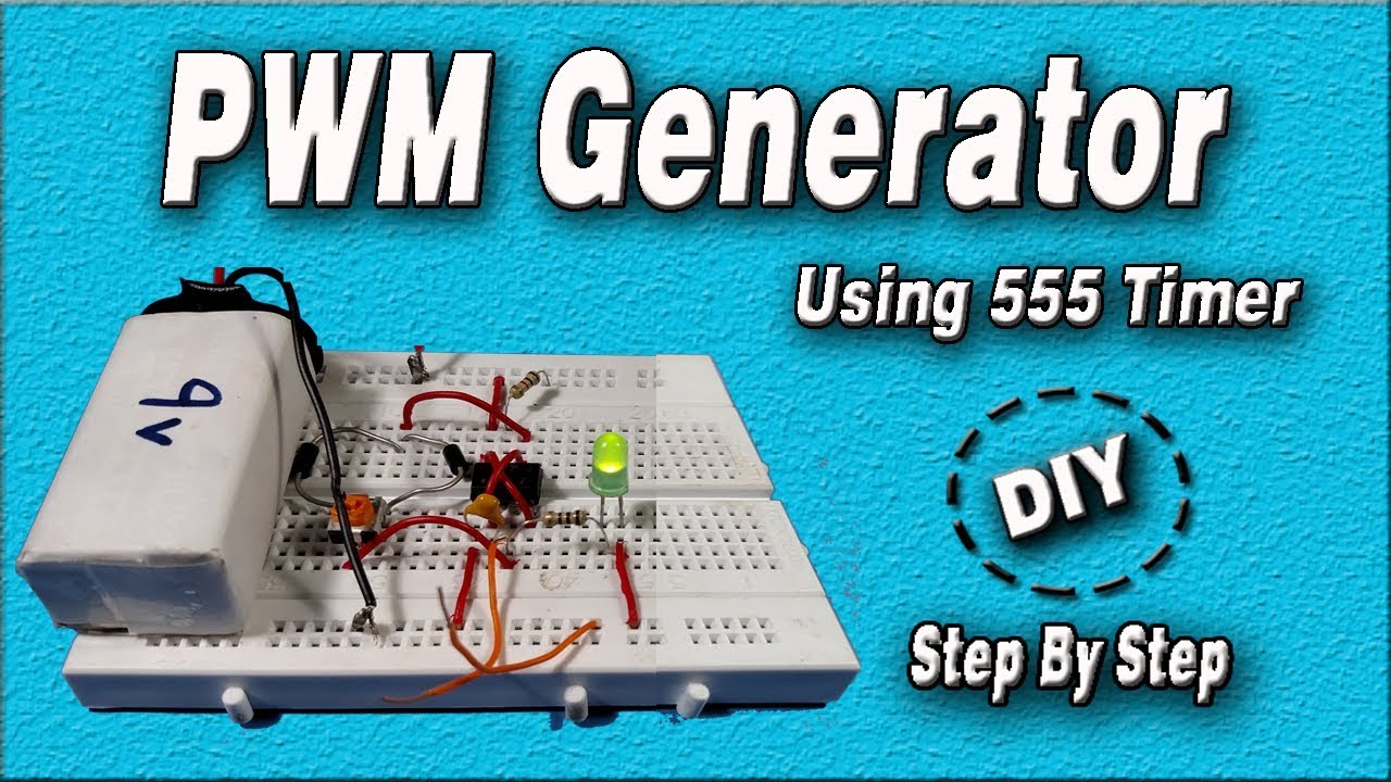 Pulse Width Modulation | PWM Circuit 555 | PWM Circuit | PWM Generator