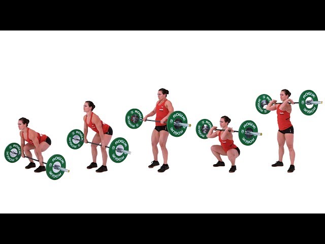 Wod 442 con power cleans de Cross Training