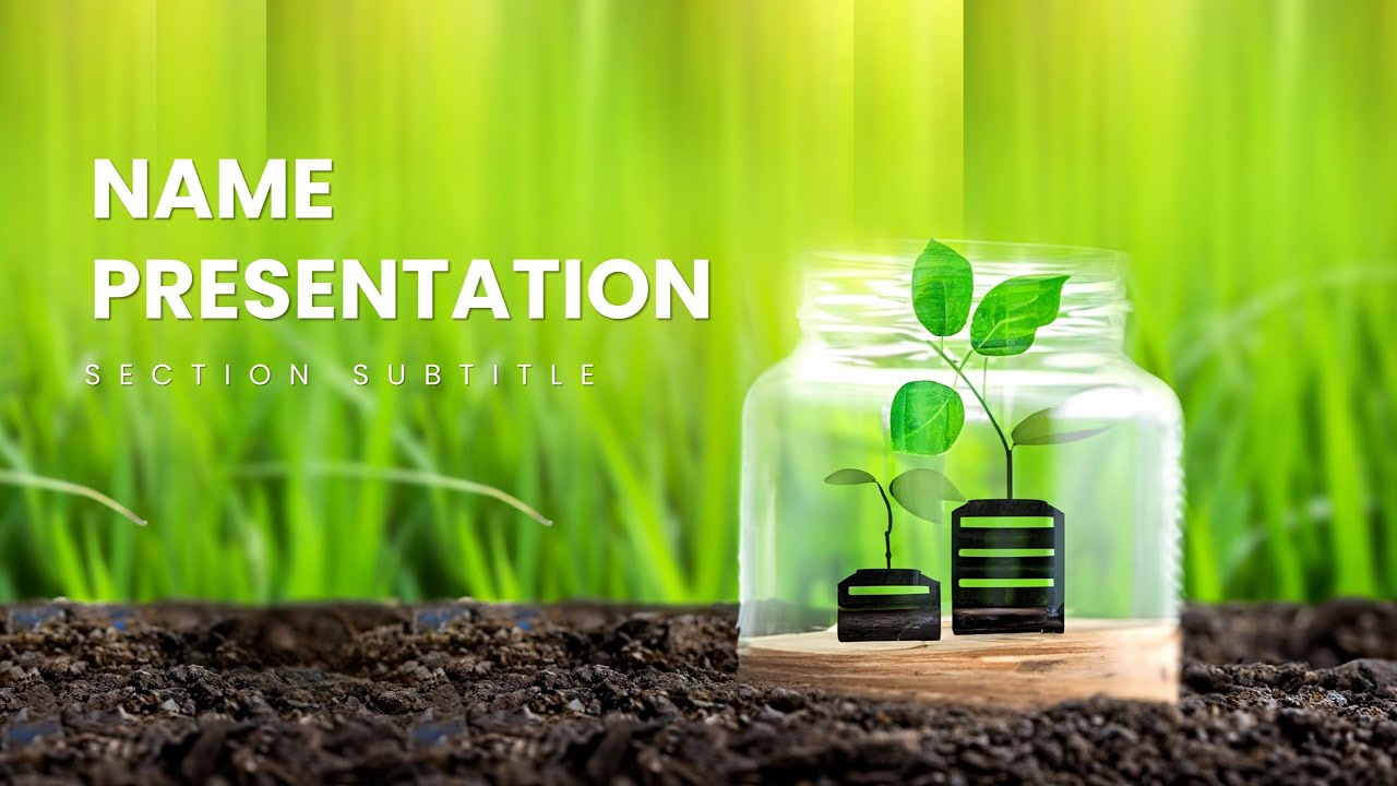 Wildlife Conservation Ecology Presentation Template | Stunning and Customizable Design