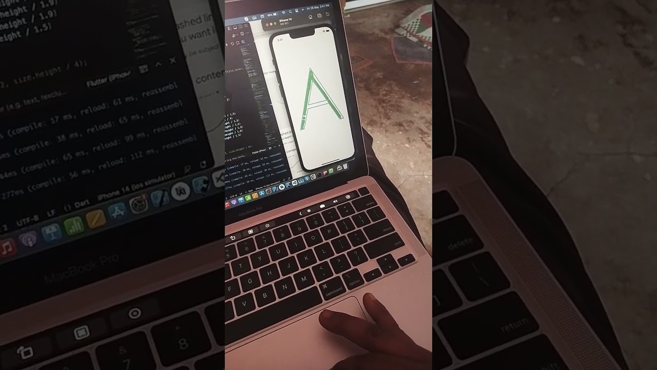CustomPainter in Flutter #flutter #custompainter #flutterdrawshapes #softwaredeveloper