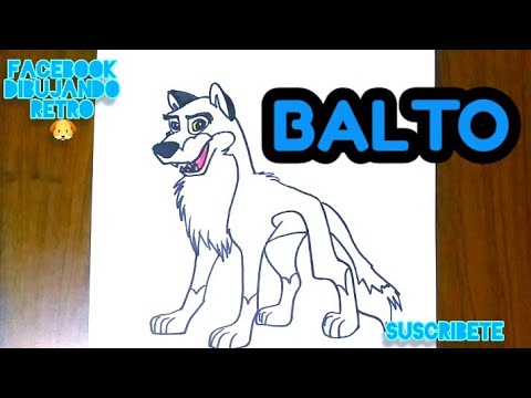 How To Draw Balto Step by Step – I'm Youtuber – Follow my videos to ...