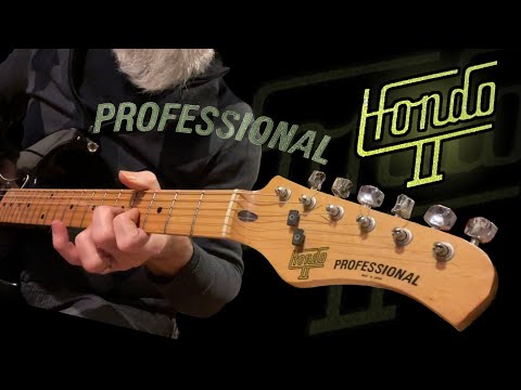 Hondo II Professional Stratocaster Guitar - Japan 1980’s | Reverb