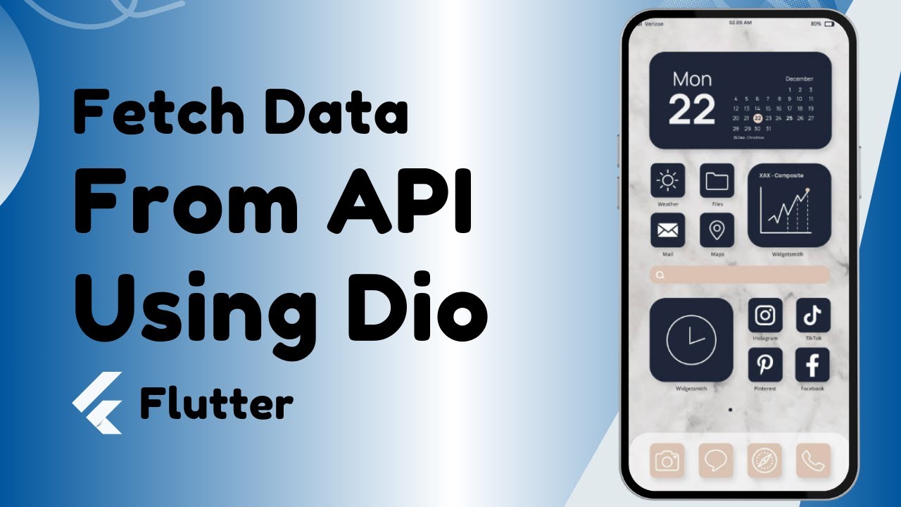 Flutter Dio Tutorial | Fetch Data from API