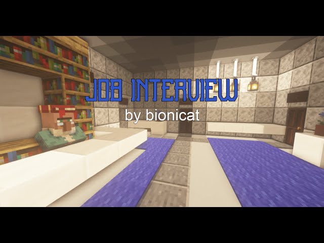 Job Interview - Escape Room Map Minecraft Map
