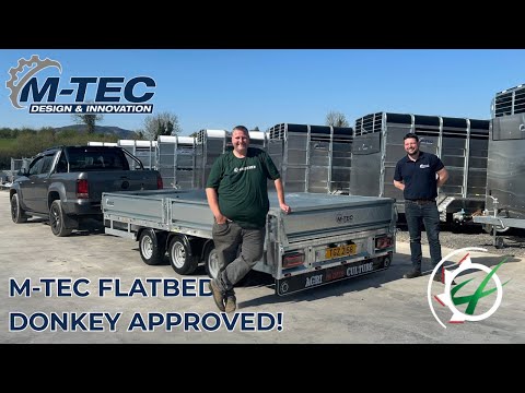 DONKEY APPROVED! Adrian takes Donkey from GRASSMEN through the features on his new M-TEC Flatbed.