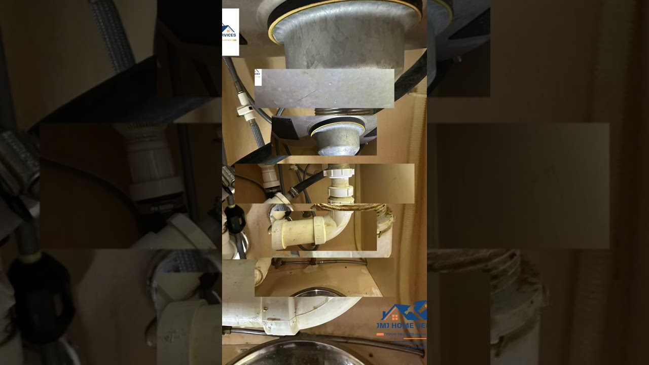 “Quick Fix: Replacing a Leaky Sink Drain Nut” #homedepot #kitchensink  home repair #undermountsink