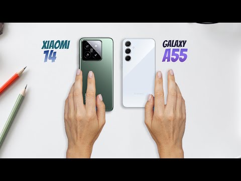 Comparison Xiaomi 14 VS Samsung Galaxy A55