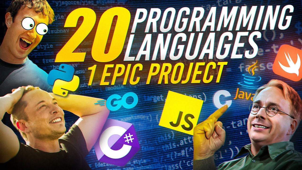 Can 20 Programming Languages Work Together? Watch What Happens!