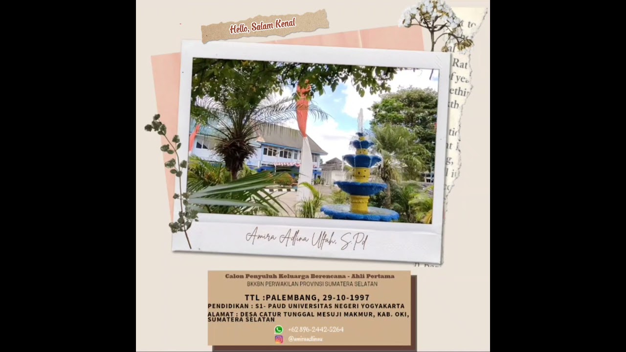 Video Perkenalan Latsar BKKBN 2021 - Calon Penyuluh Keluarga Berencana