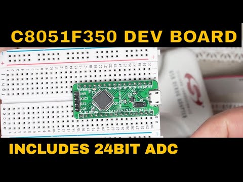 My C8051F350 (24bit ADC) Development Board |PCB From PCBWAY.COM