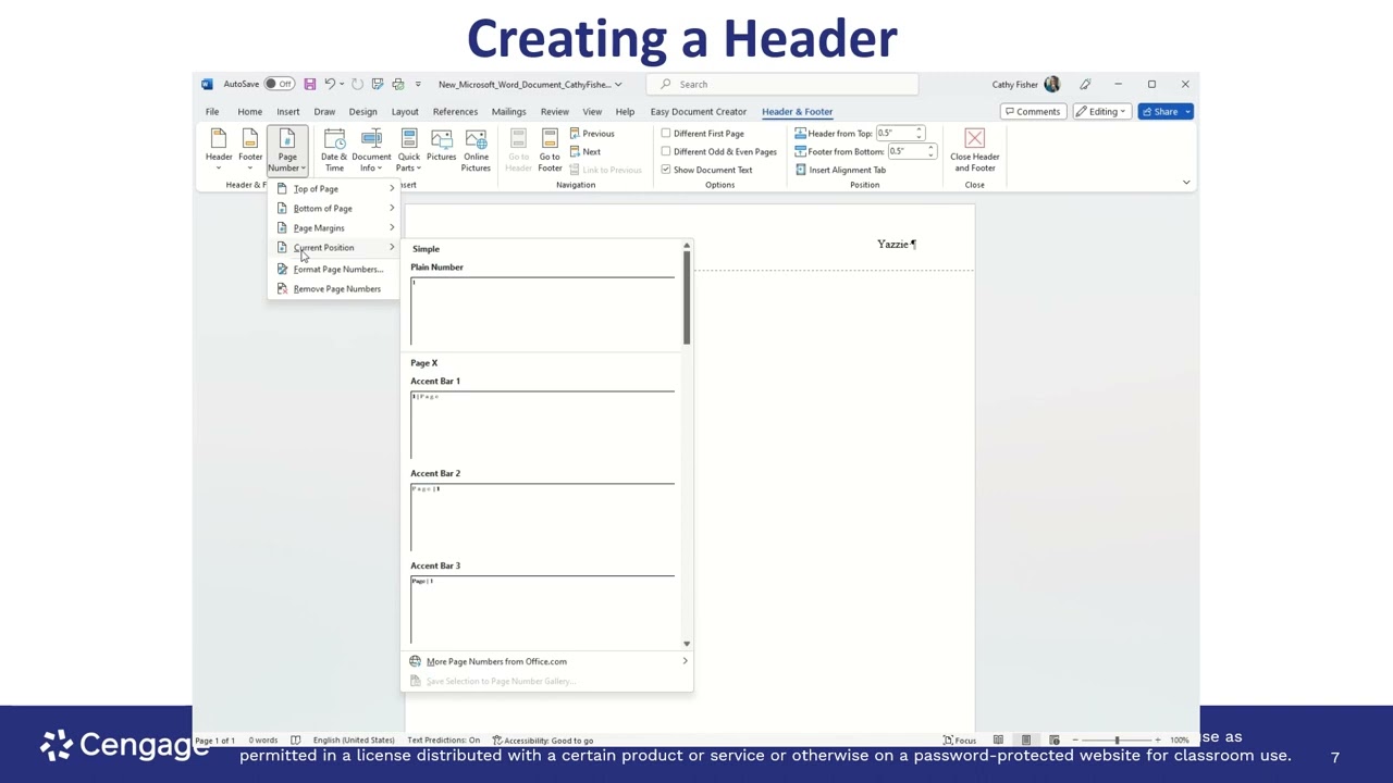 Word Module 2 Walkthrough