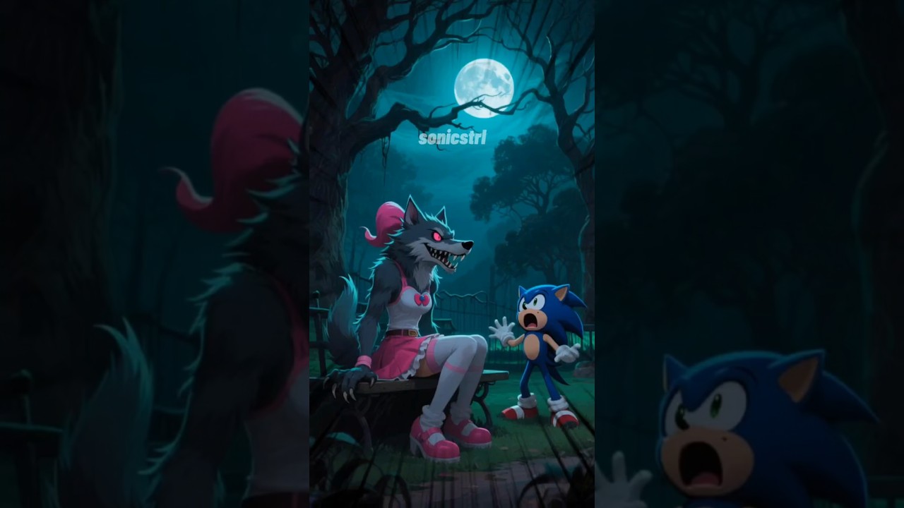 Amy Rose Turns Into a Werewolf on a Date With Sonic 😱🐺
