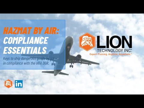 Hazmat Air Essentials: ICAO & IATA Regulations