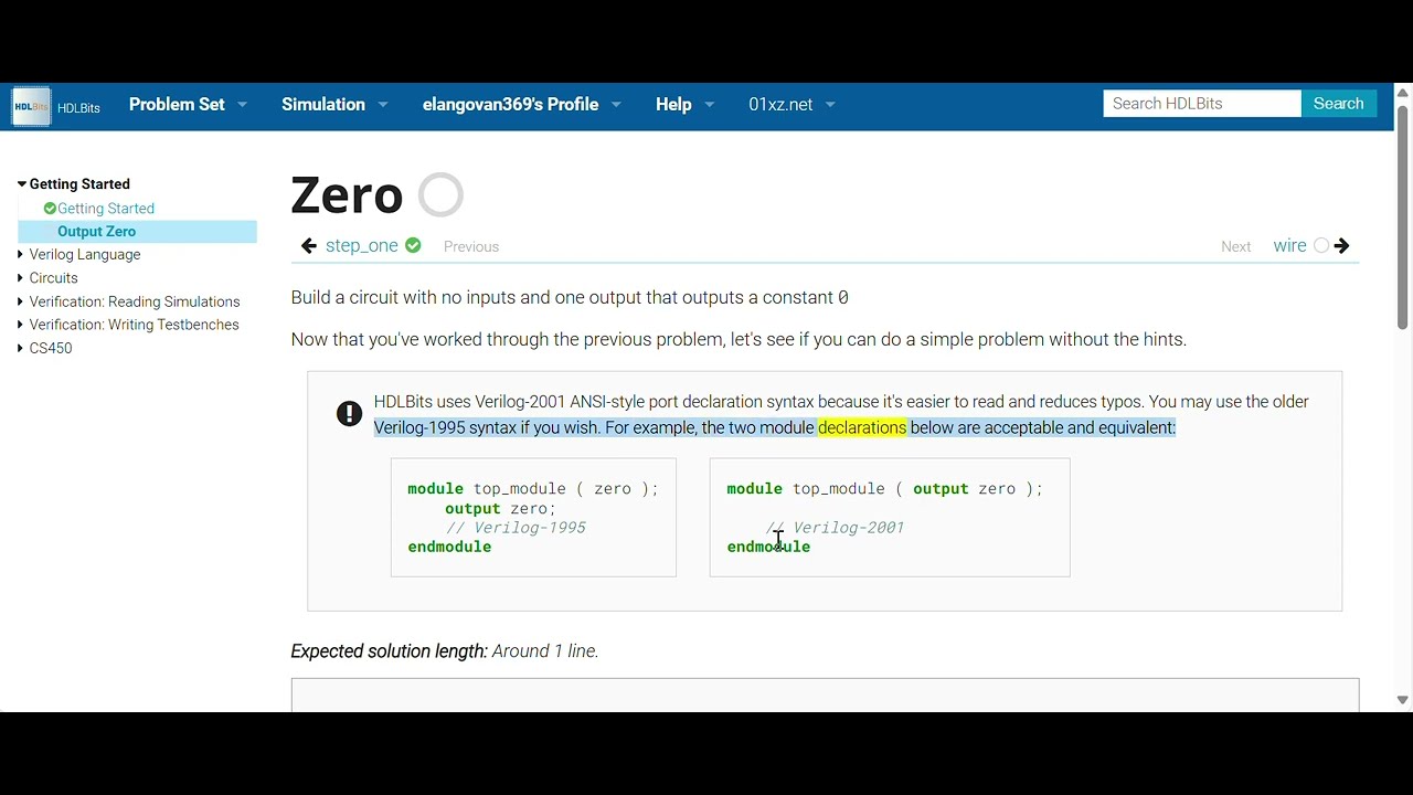 Verilog Tutorial | Basic Verilog Coding | VLS | Elangovan369