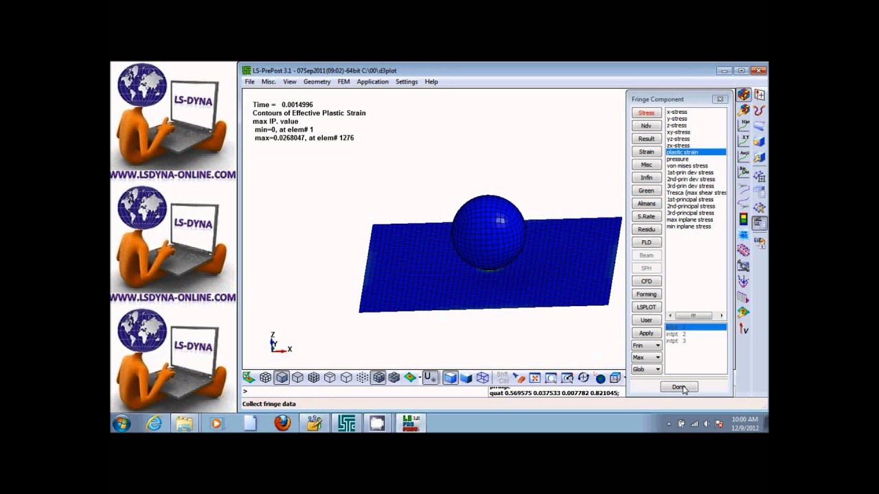 LS-DYNA Tutorial Part #3