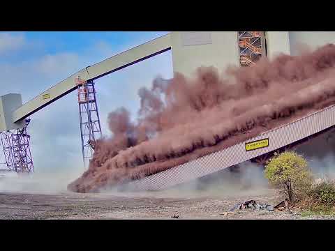 PCI Plant - Explosive Demolition - Thompsons of Prudhoe Oct 2022