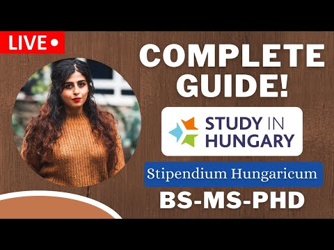 Webinar on Stipendium Hungarium Scholarship 2021 | Hungary Scholarship | Fully Funded
