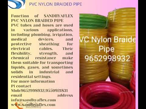 PVC Nylon Braided Hose - PVC Nylon Braided Hose Pipe Latest Price ...