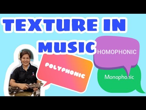 TEXTURE IN MUSIC