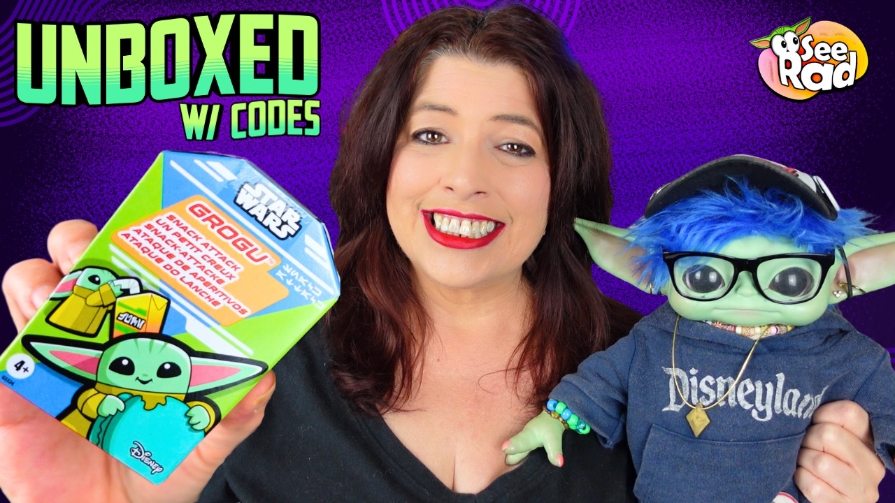 Star Wars Grogu Snack Attack Mystery Figures Unboxing (With Codes) - Part 2