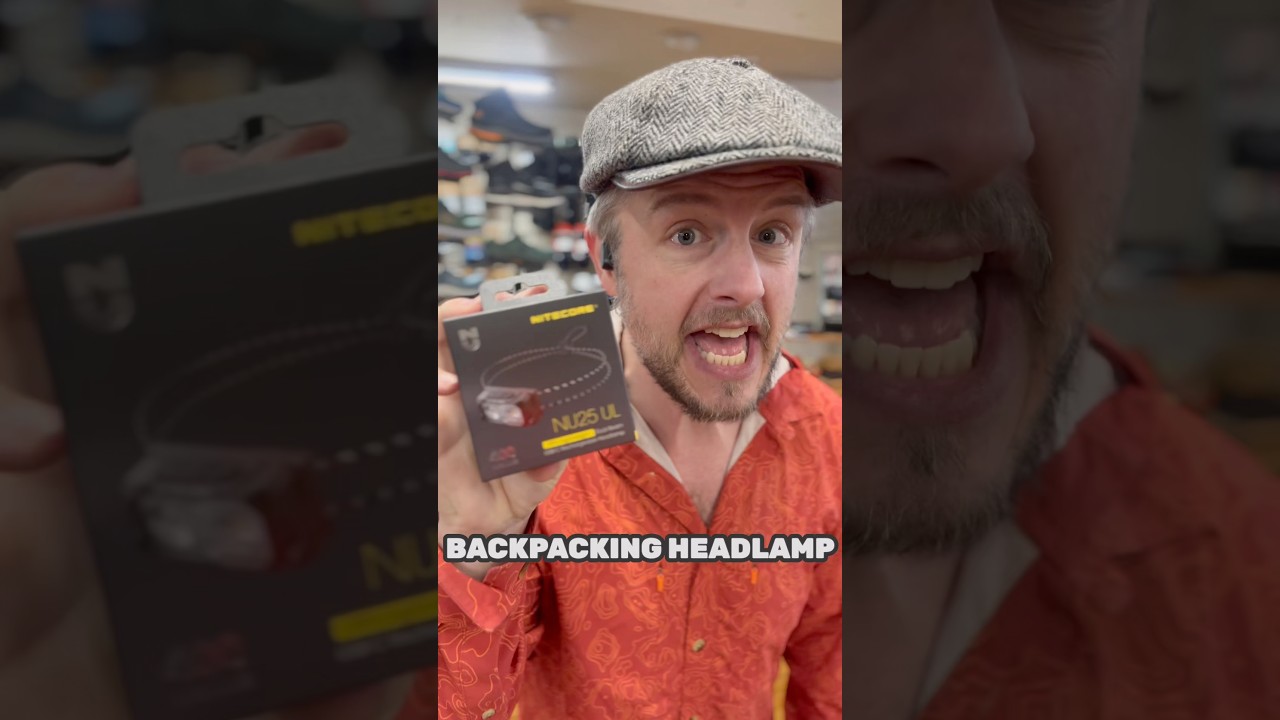 My Favorite Backpacking Headlamp #outdoors #appalachiantrail #hiking #adventure