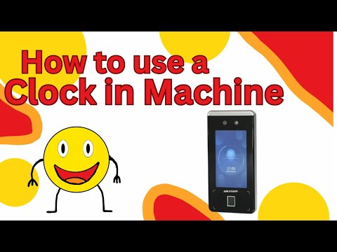 How to use a clock in machine