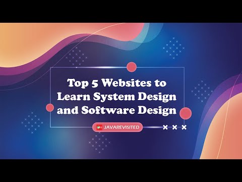 Top 5 Websites to learn System Design and software Design #system # ...