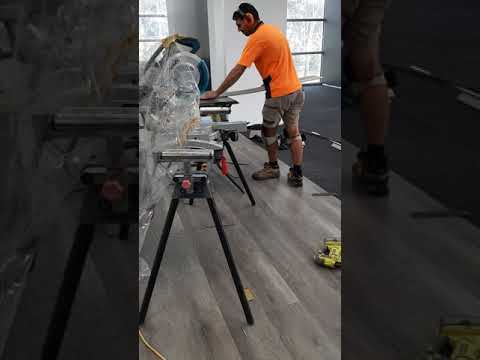 Installing Hybrid flooring
