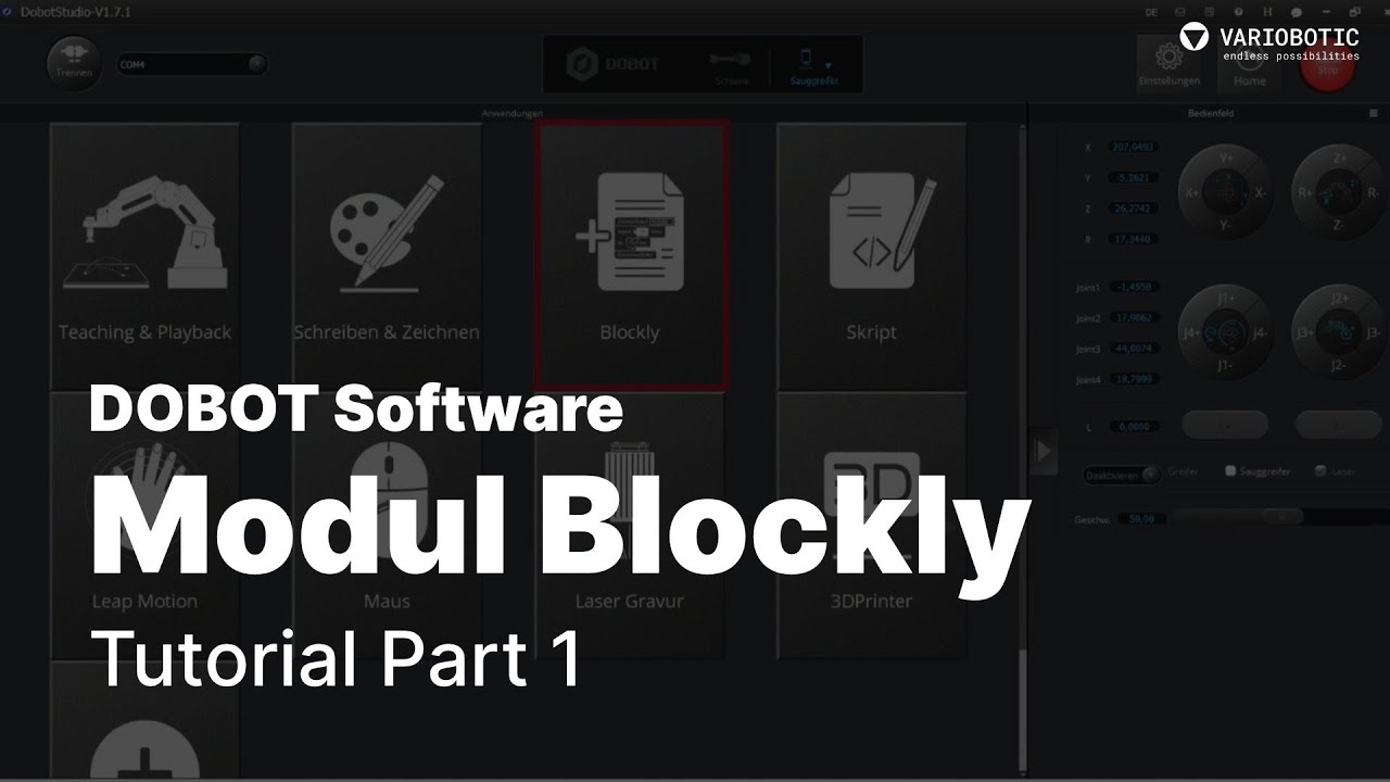 Tutorial Blockly Part 1 - Basics