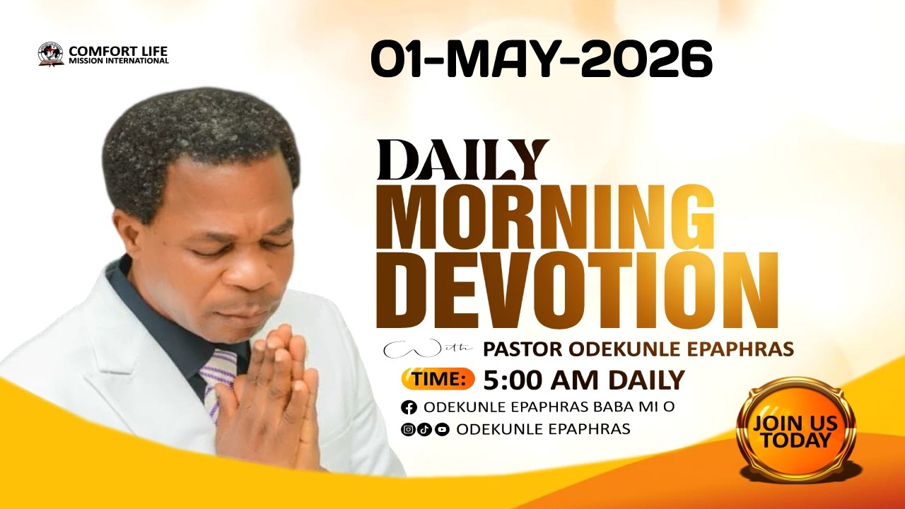 ONLINE RADIO BROADCAST WITH PASTOR ODEKUNLE EPAPHRAS _01-MAY-2026_