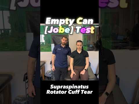Jobe / Empty Can Test | Supraspinatus Tear | Rotator Cuff